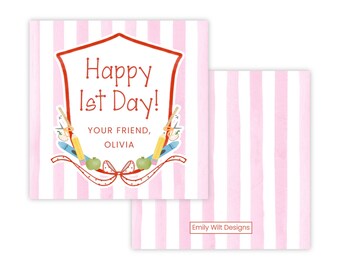 EDITABLE Bright School Year Gift Tag Printable Back to - Etsy