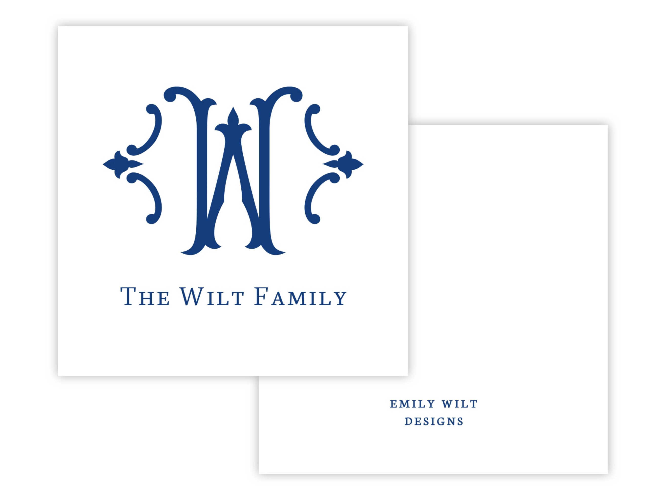 Printable Gift Tag Everyday Gift Tag Template Monogram Gift - Etsy