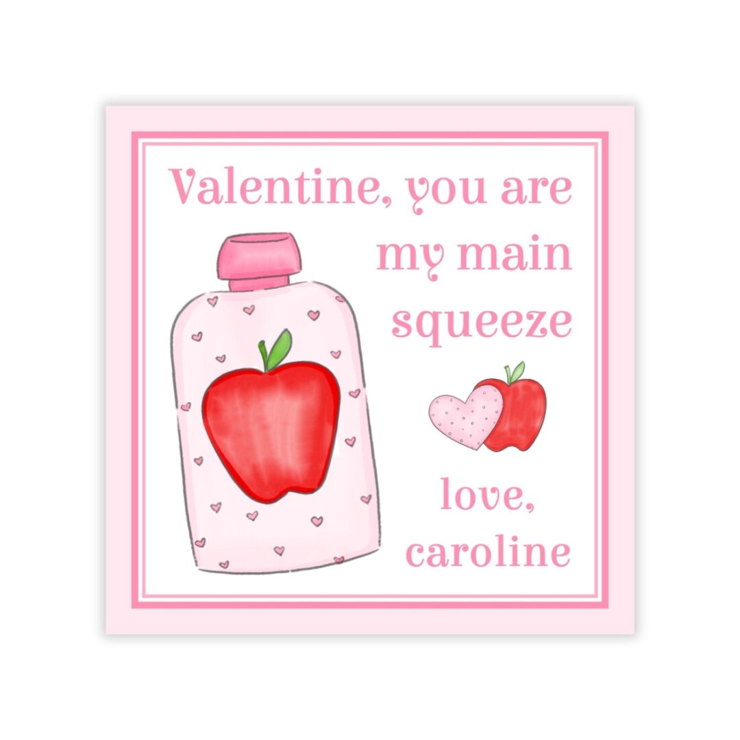 Printable Valentines Day Cards for Kids, Valentine Tags, Digital ...