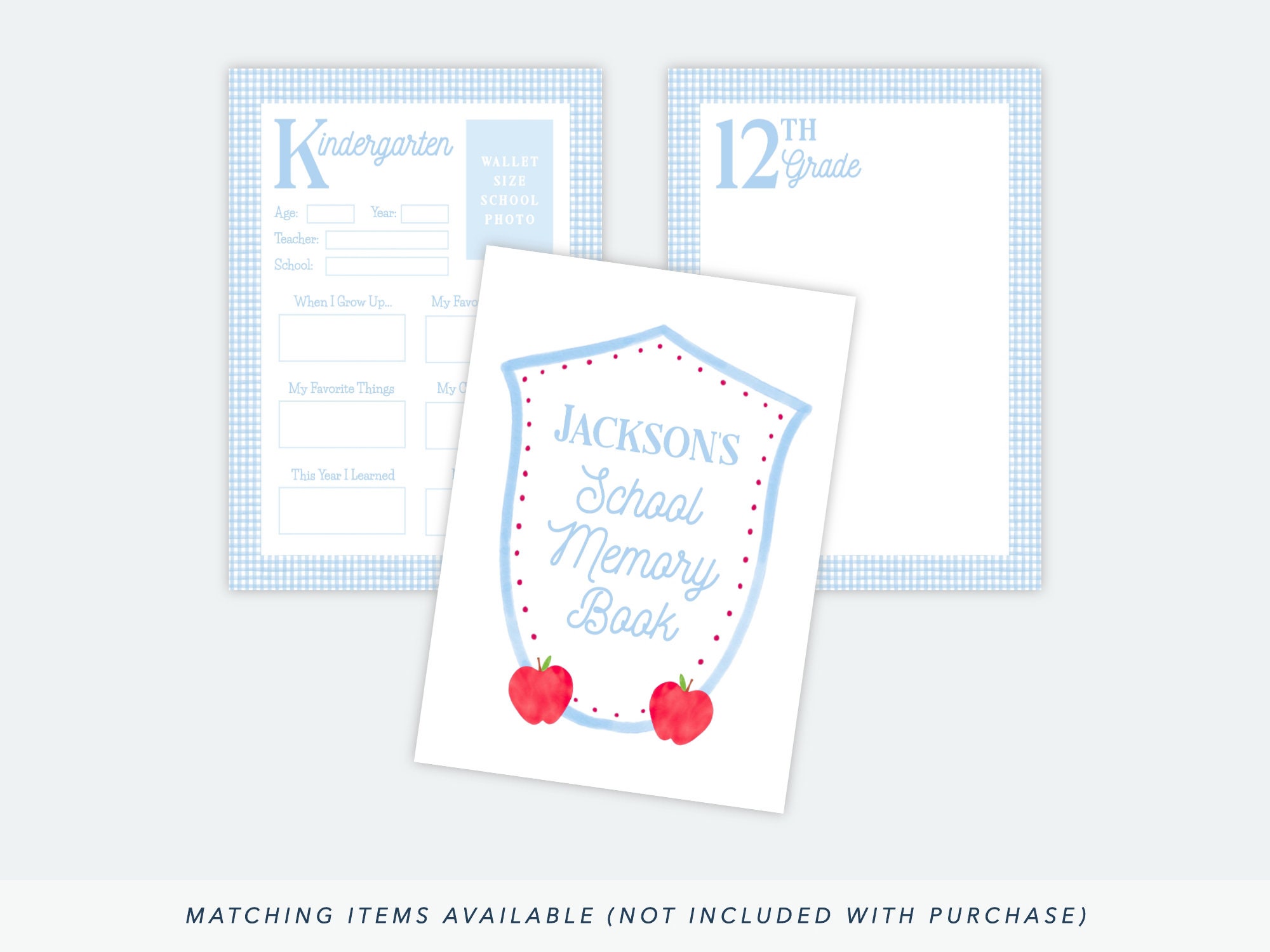 Printable School Memory Book Cover Page School Memory Box - Etsy Australia