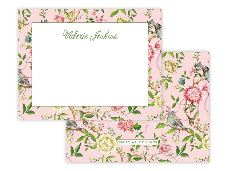 Printable Stationery for Women Personalized Note Cards - Etsy