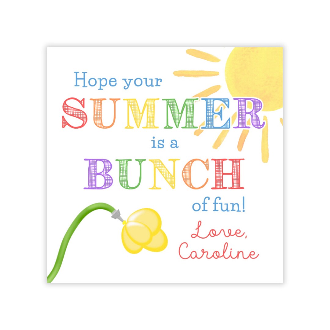 Printable End of School Gift Tags for Class, Last Day of School Gift ...