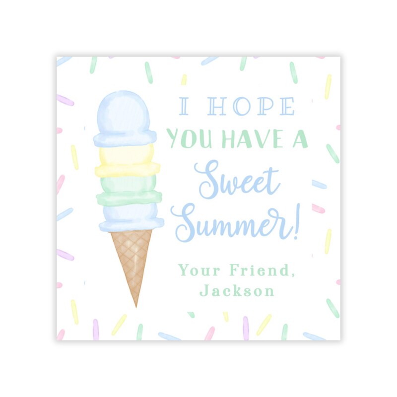 Ice Cream Favors - Etsy