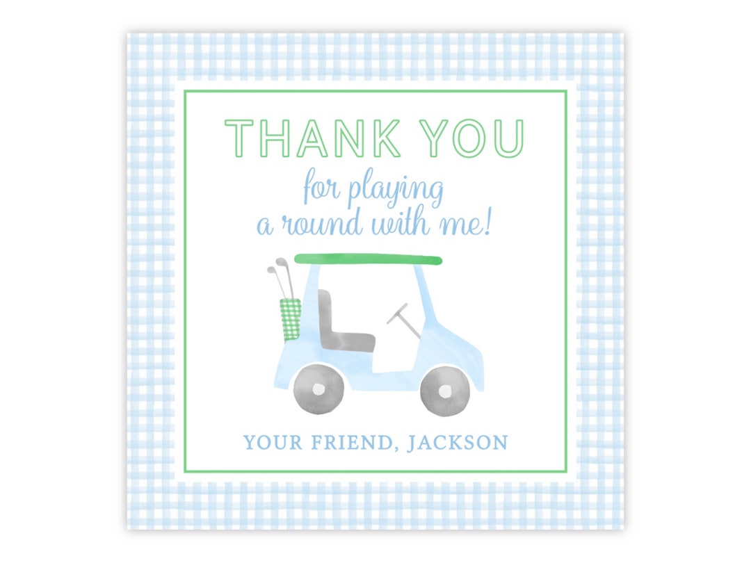 Printable Golf Party Favor Tags Golf Birthday Party Favors - Etsy