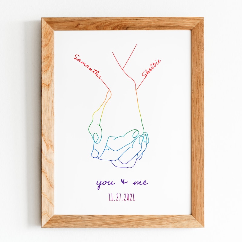 Gay Line Art - Etsy