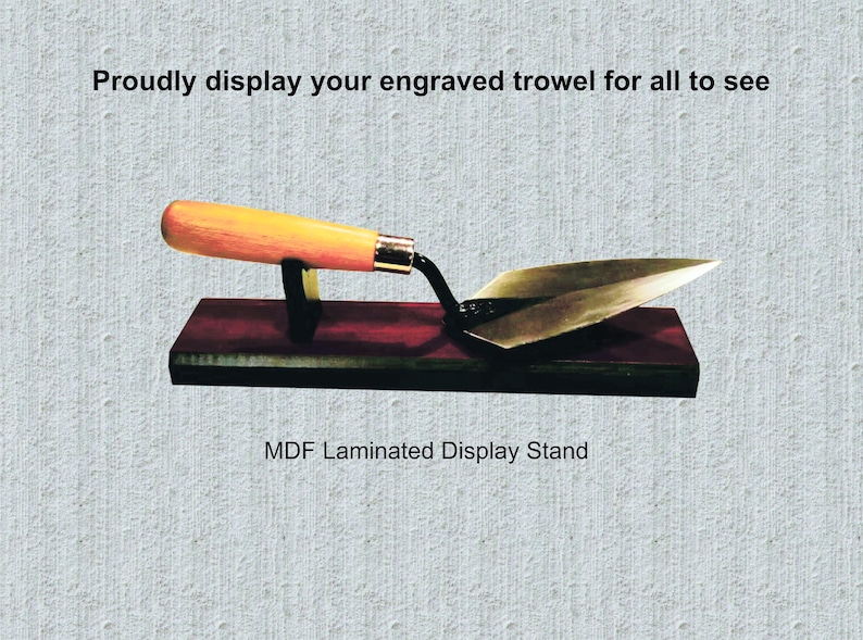 Custom Engraved Mason Trowelpersonalized Hand Trowel - Etsy