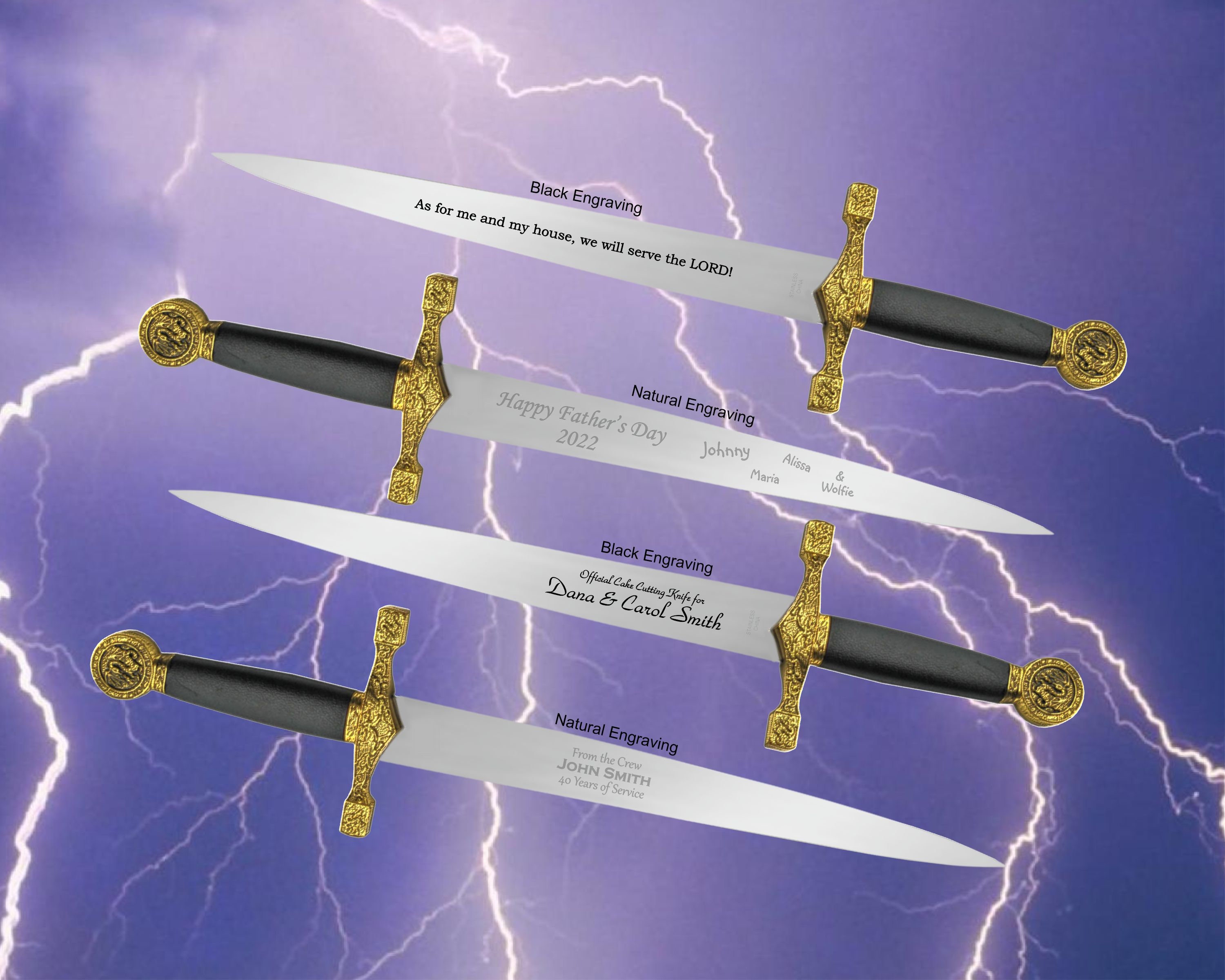 Excalibur Dagger Medieval Dagger Engraved Dagger - Etsy