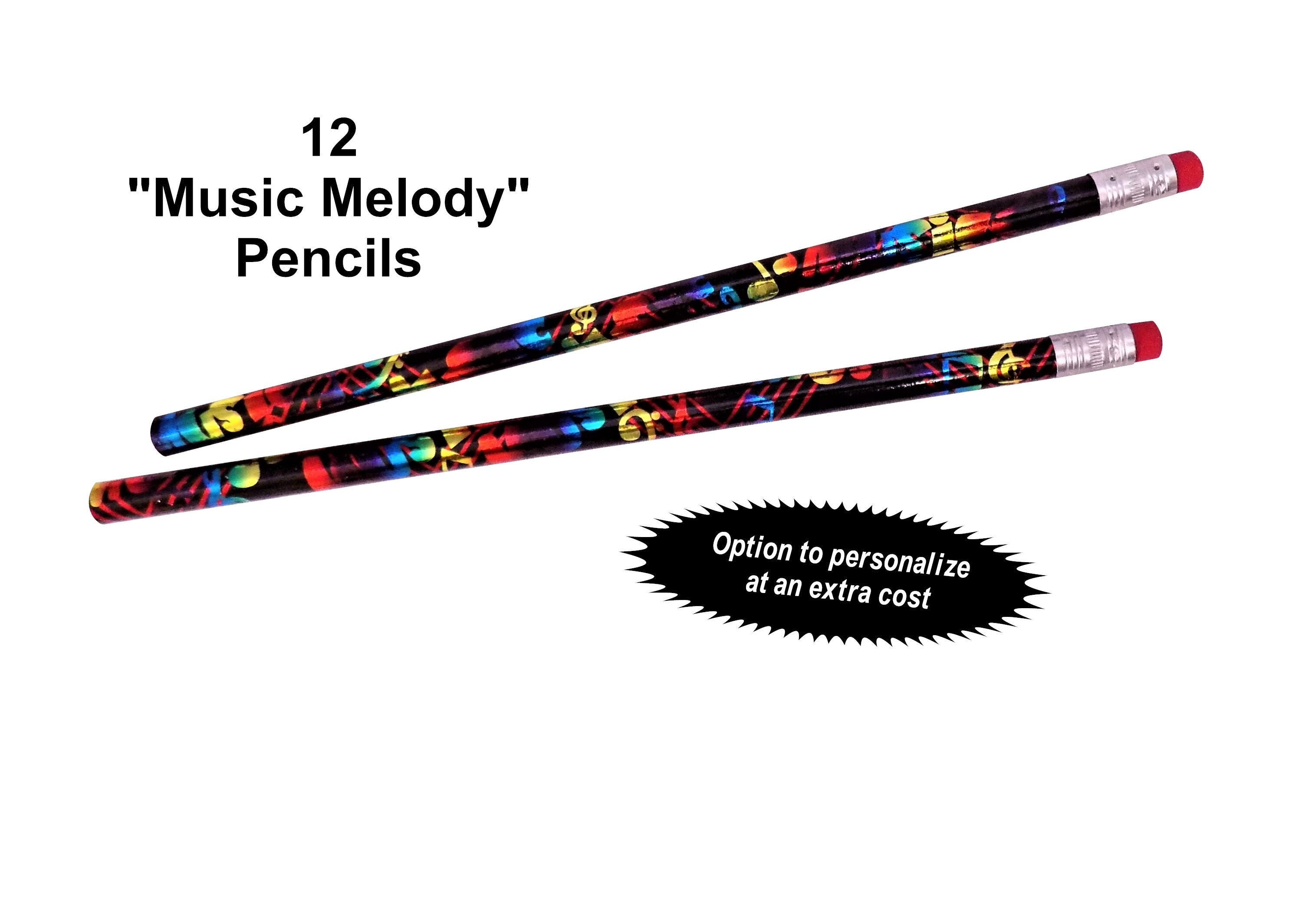 Music Pencils Personalized Pencils Classroom Pencils | Etsy