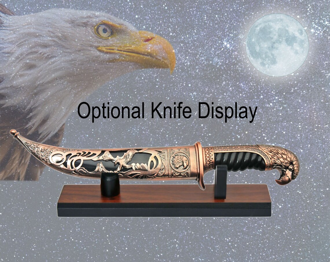 Eagle Dagger Engraved Knife Eagle Gift - Etsy