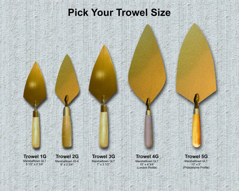 Gold Award Trowel, Engraved Trowel, Engraved Award - Etsy