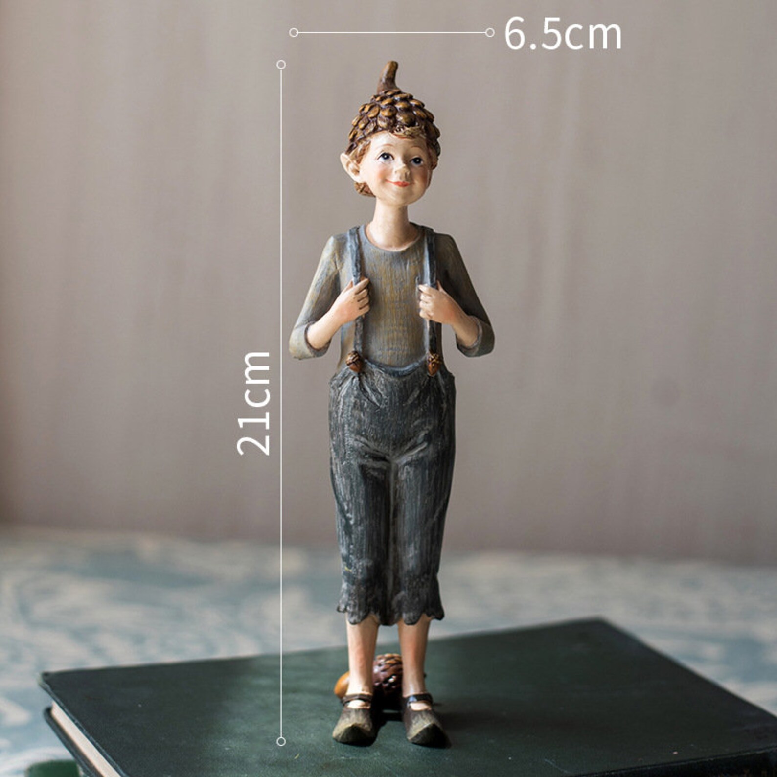 Cute Resin Fairy Garden Forest Elf Sculpture Figurine Resin - Etsy