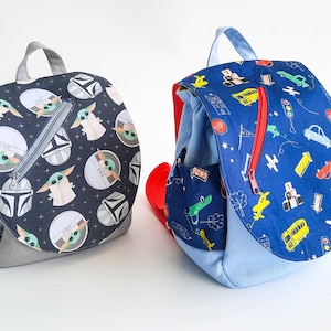 Backpack Sewing Pattern/ Children Back Bag 2 Different Sizes. - Etsy