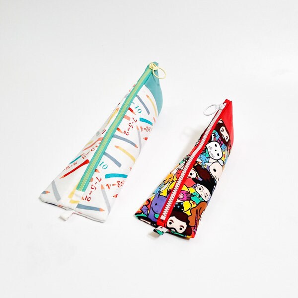 Triangle Pencil Case Pattern With 2 Different Size - Etsy