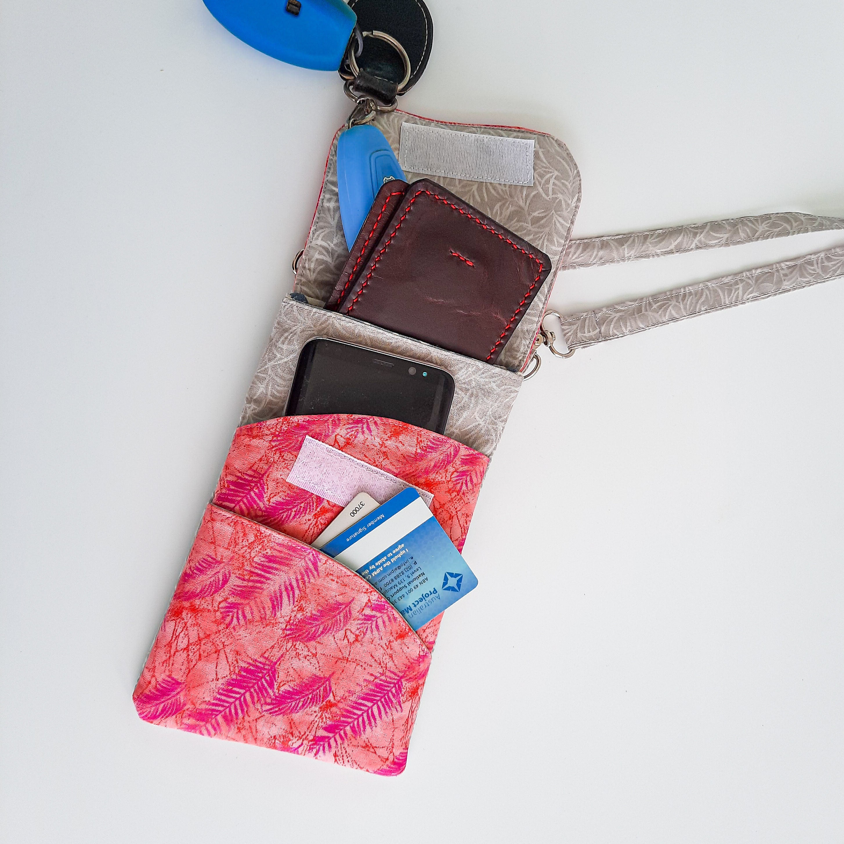 Crossbody Phone Bag PDF Pattern/ 2 different sizes | Etsy