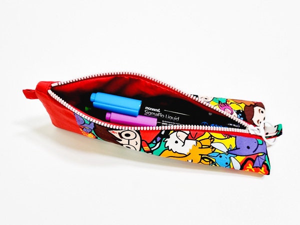Triangle Pencil Case Pattern With 2 Different Size - Etsy