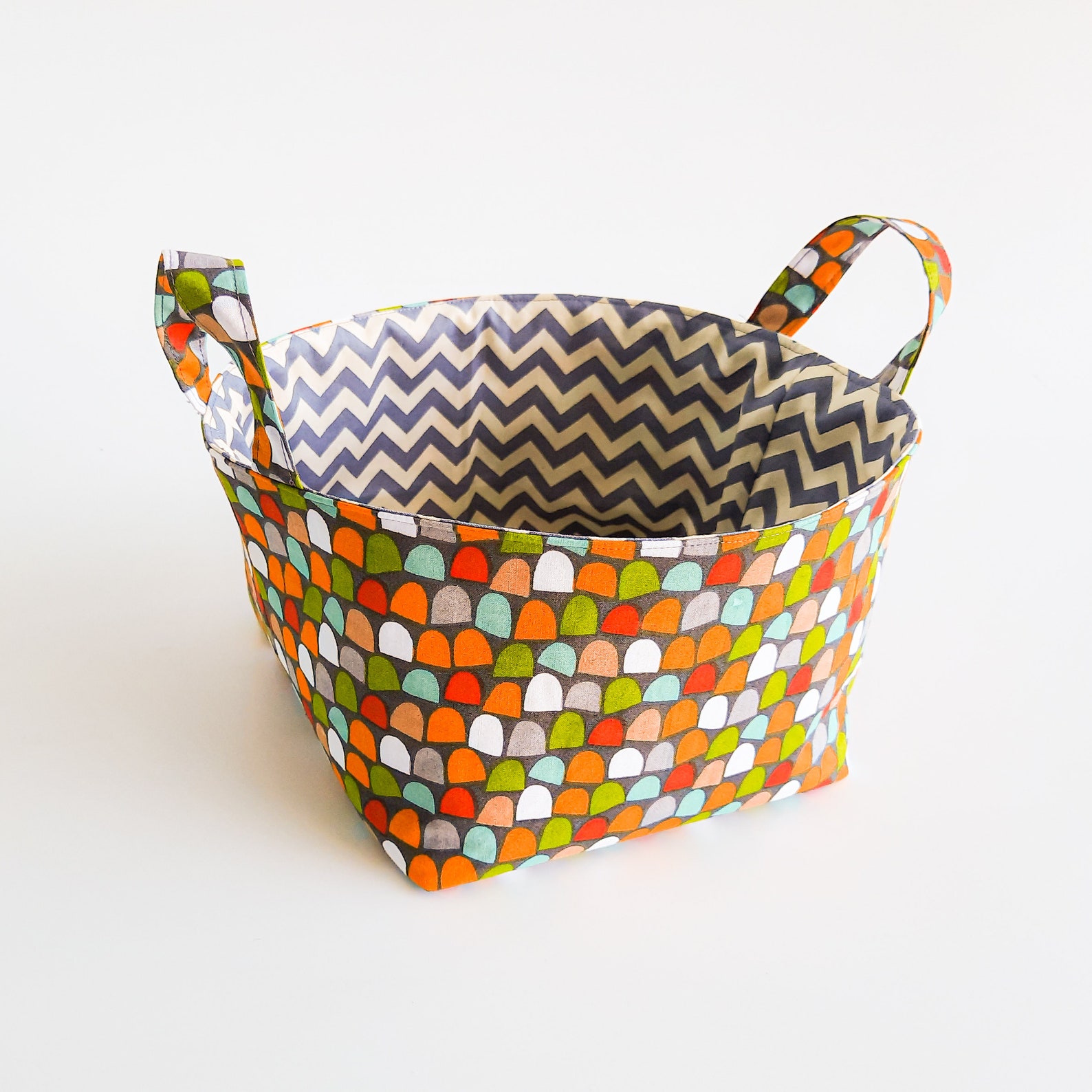 Fabric Basket Patterns/ 3 Different Sizes/ Storage Patterns - Etsy