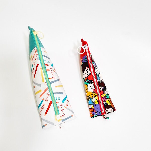 Triangle Pencil Case Pattern With 2 Different Size - Etsy