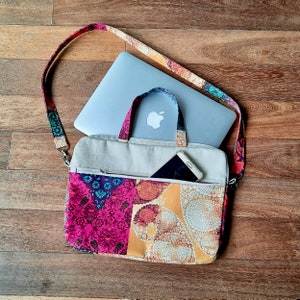 Laptop Bag Pattern/ 3 Sizes, 11",13" and 15"/ With 6 Pockets. - Etsy