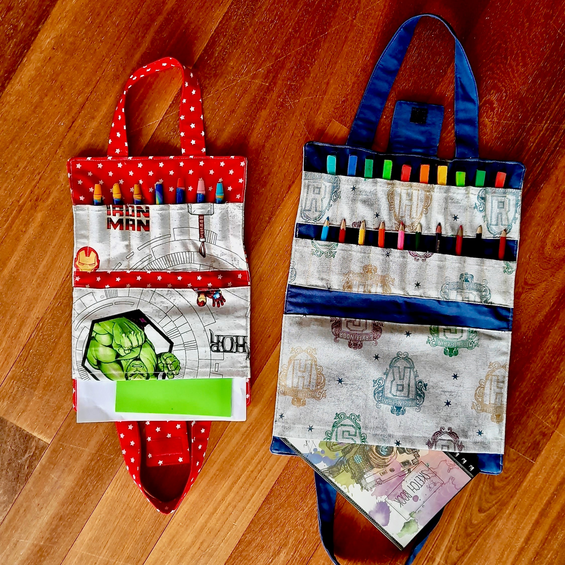 Crayon Bag Pattern / 2 Sizes - Etsy UK