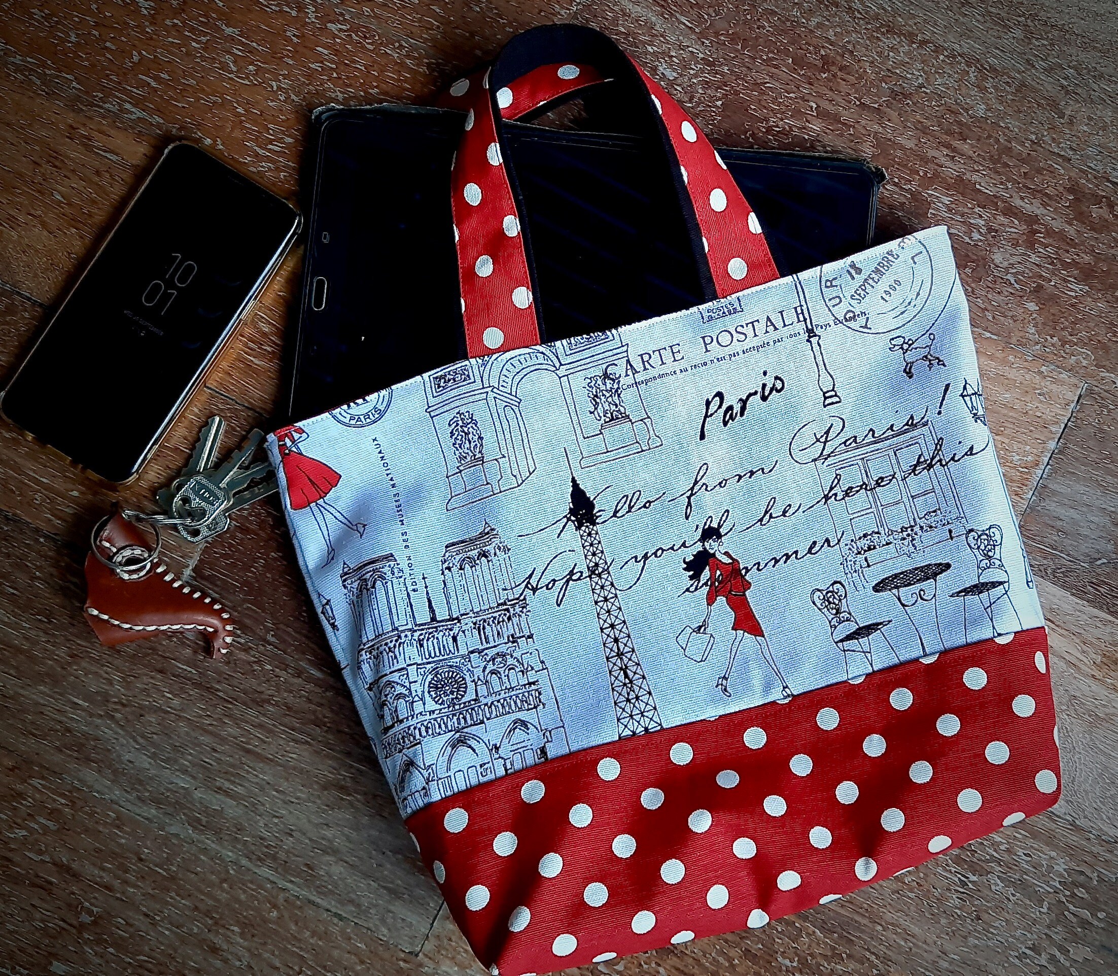 4 size Tote Bag Patterns | Etsy