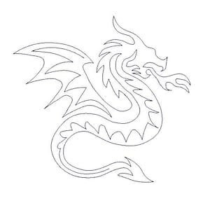 Dragon Quilt Block Embroidery Design - Etsy