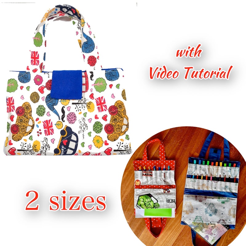 Coloring Tote Pattern - Etsy