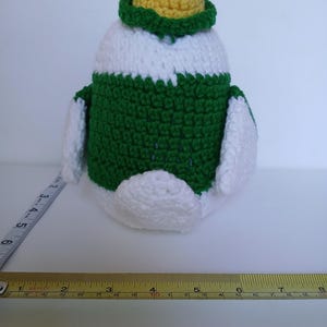 Hand Crocheted University of Oregon Duck Mascot White With Green Shirt ...