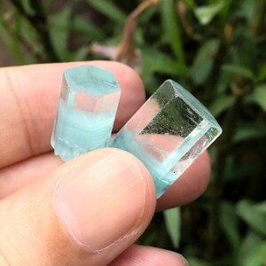 Ocean Blue Aquamarine Crystal - 44ct, Terminated, Gemmy, Ethically ...