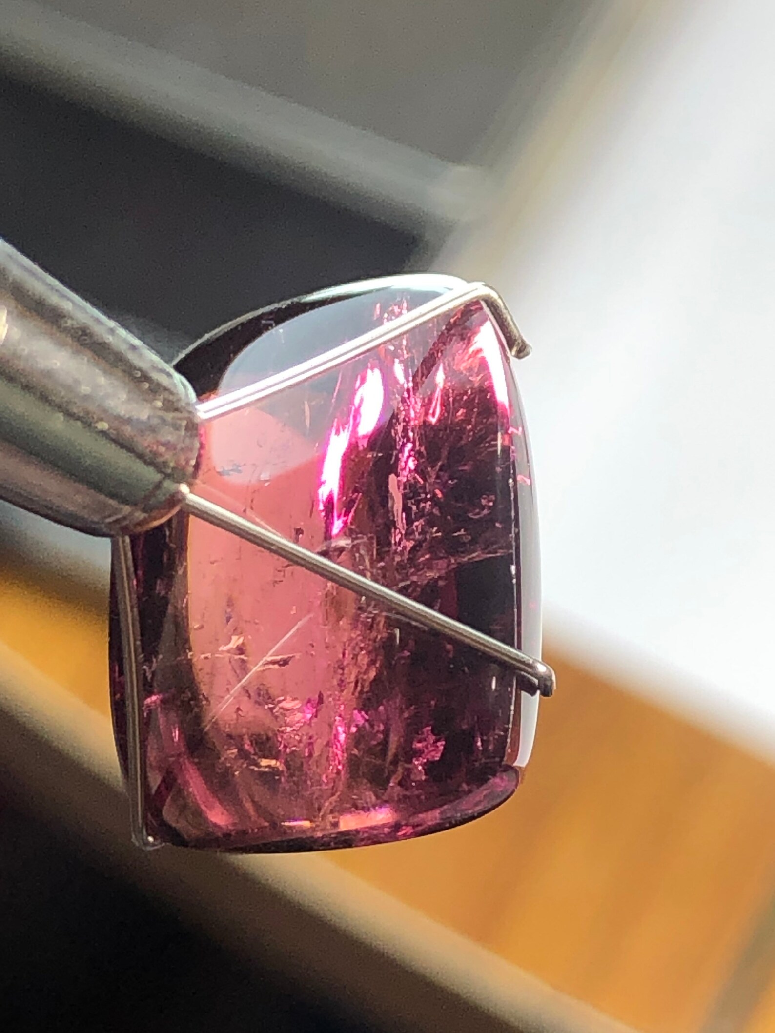 14.4 Carats Stunning Pinkesh Shade From C Axis and Peachy From - Etsy