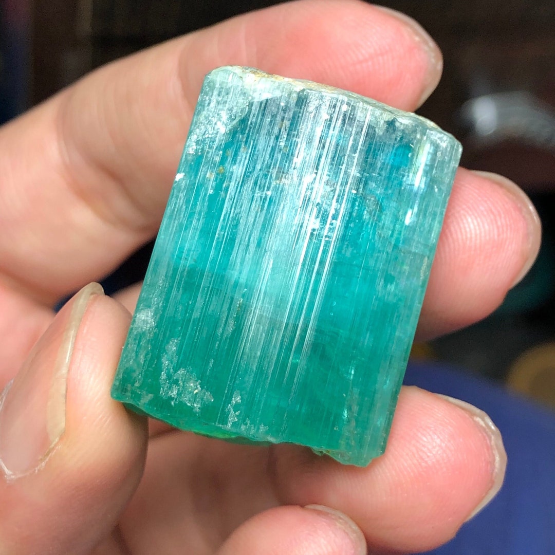 Paraiba Tourmaline Crystal - Etsy
