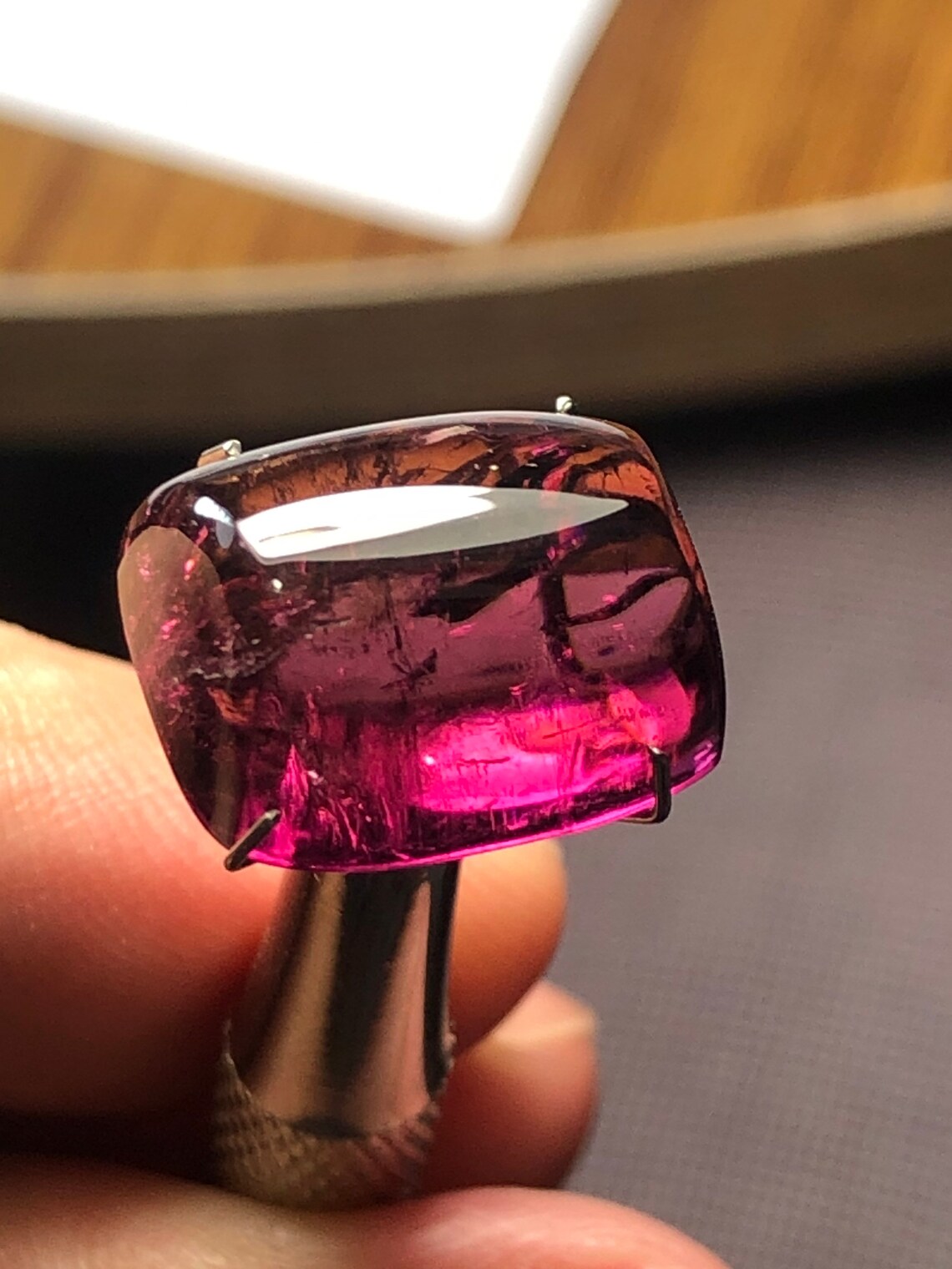 14.4 Carats Stunning Pinkesh Shade From C Axis and Peachy From - Etsy