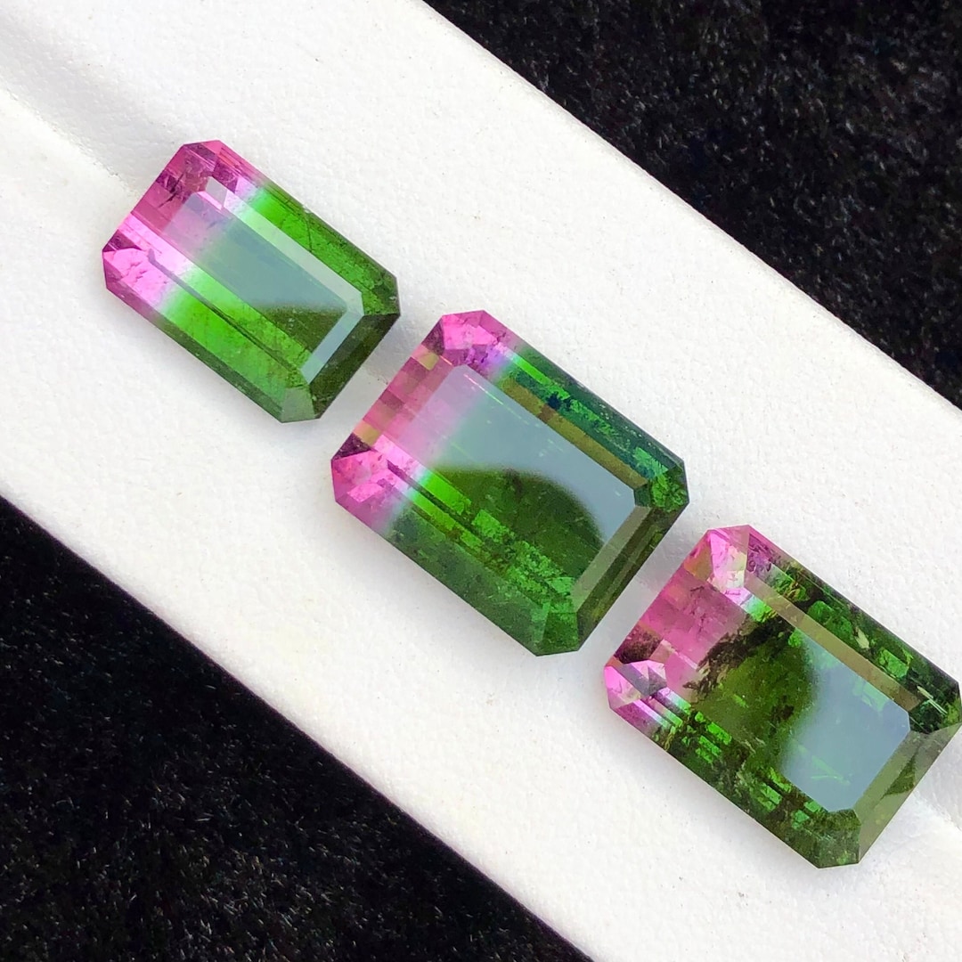 30ct Watermelon Bicolor Tourmaline, Ethically Sourced, Afghanistan ...