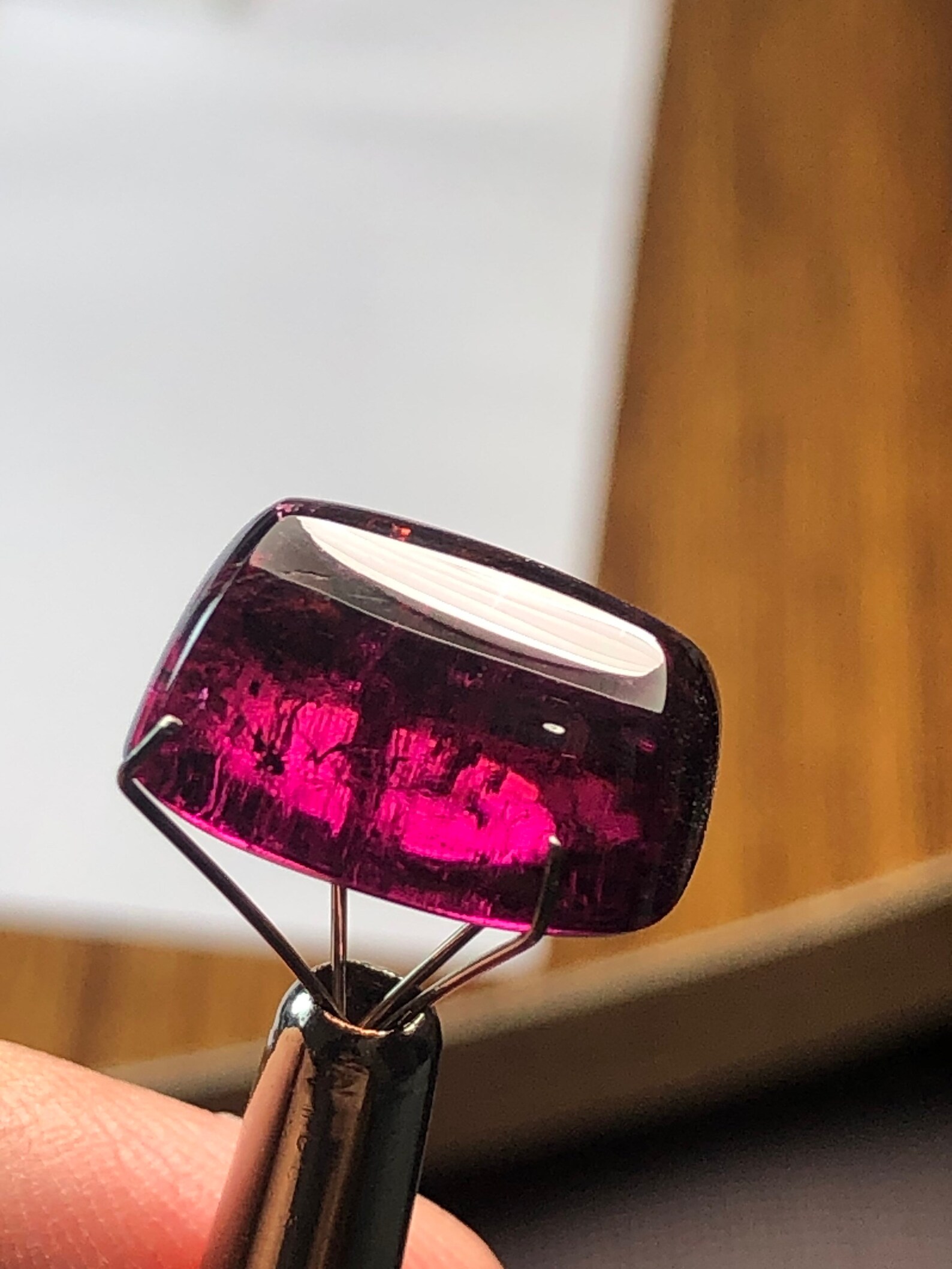 14.4 Carats Stunning Pinkesh Shade From C Axis and Peachy From - Etsy