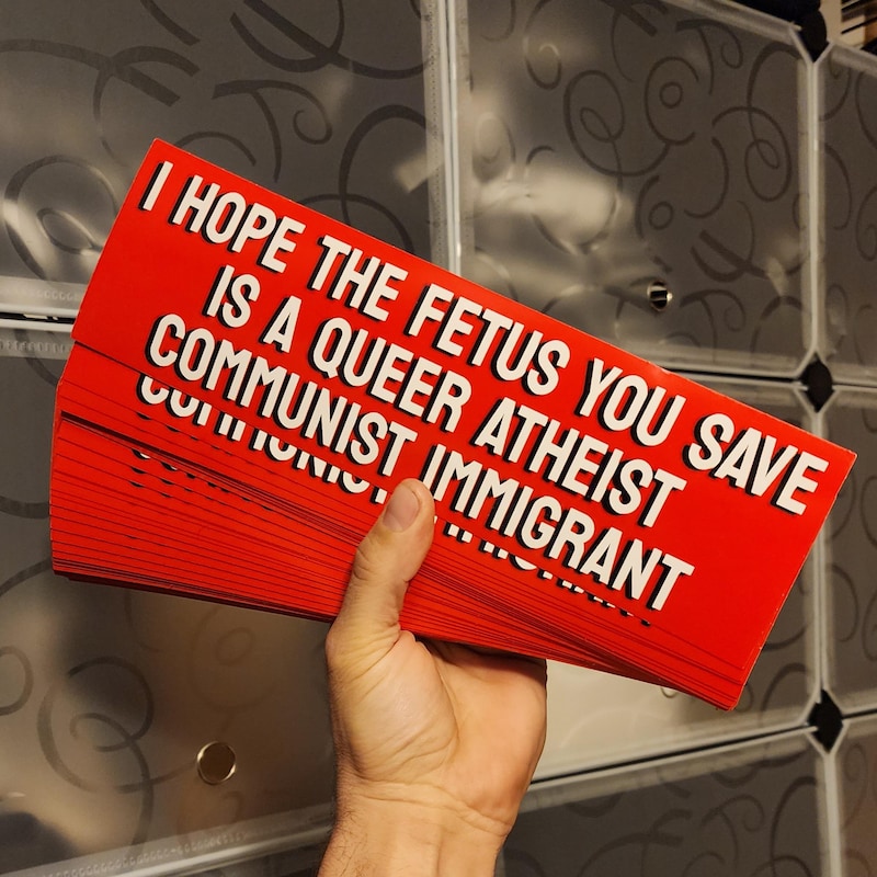 Antifa Bumper Sticker - Etsy