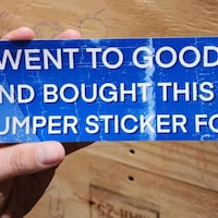 Thanks I Thrifted It Sticker, Thrifting Sticker, Sticker, Girly Sticker ...