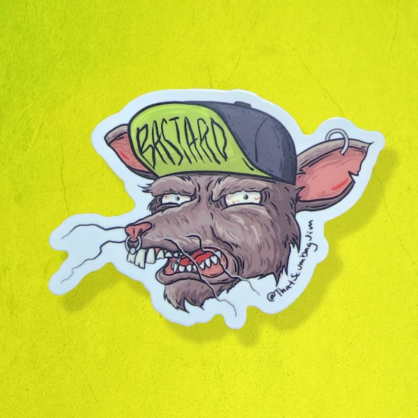 Rat Bastard - Etsy