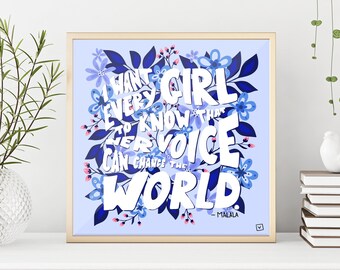 Malala Yousafzai Inspirational Quotes Activist for Female Education ...