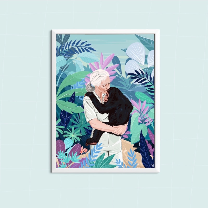 Jane Goodall Posters - Etsy