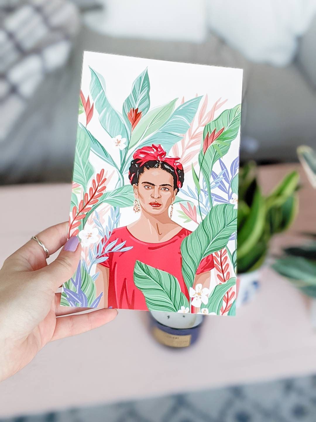 Frida Kahlo Poster Feminist Art Mural Feminism Art Illustration