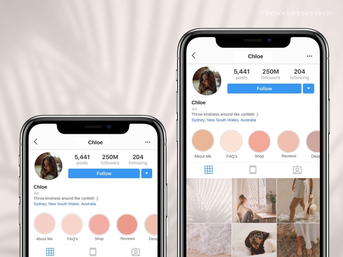 30 Peach Instagram Highlight Covers | Peachy Highlight Icons | Orange ...