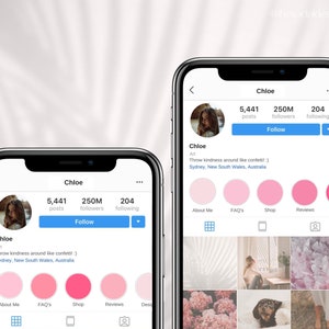 30 Pops of Pink Instagram Highlight Covers | Pink Insta Story | Shades ...