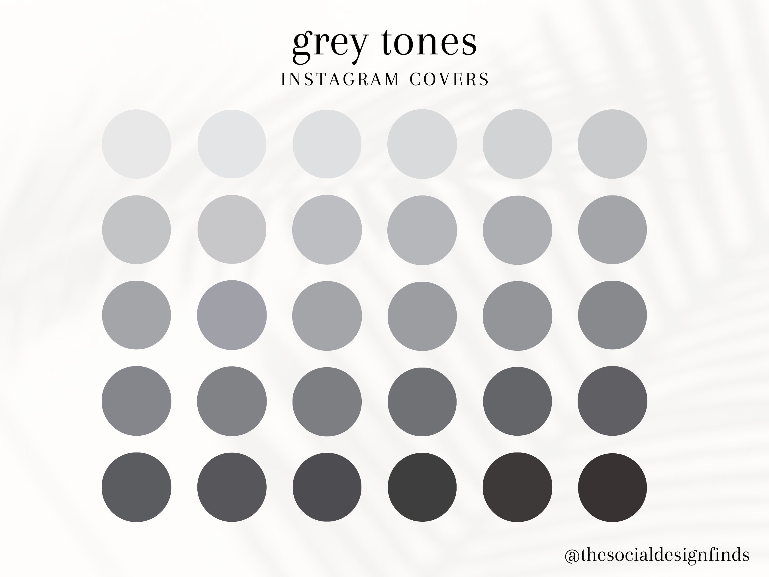 30 Grey Tone Instagram Highlight Covers | Shades of Gray Instagram ...