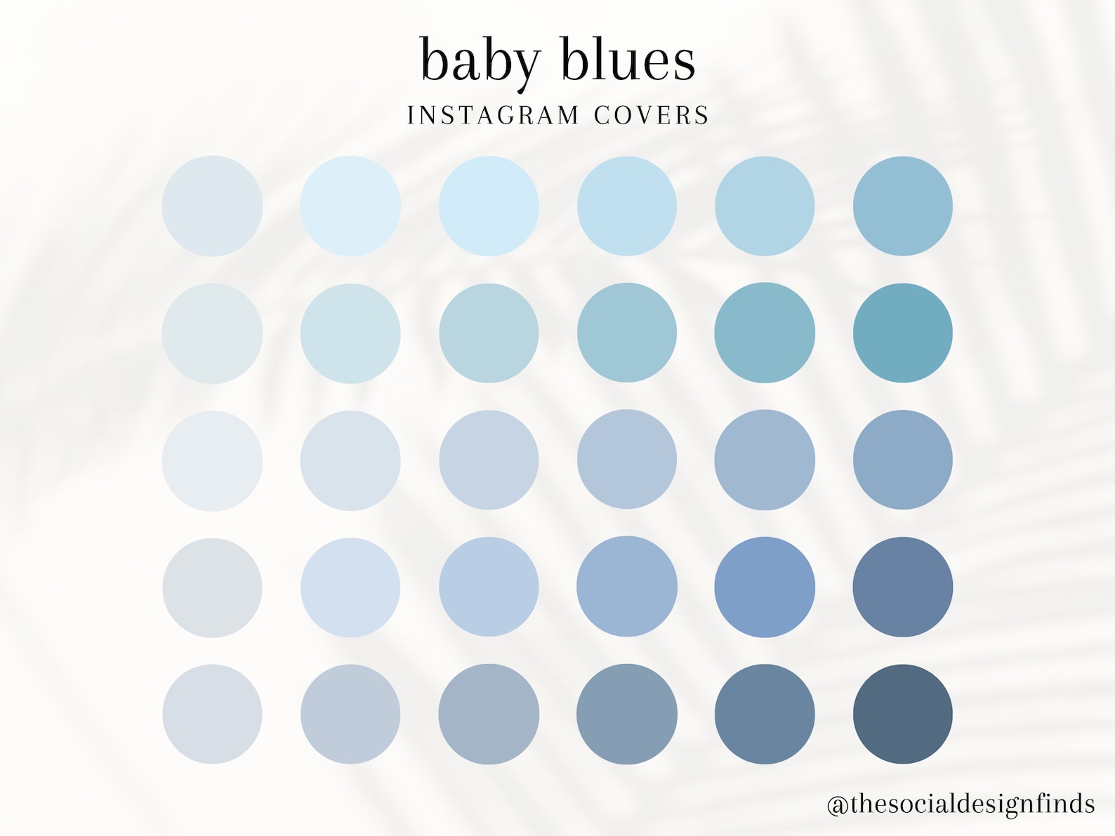 30 Baby Blue Instagram Highlight Covers | Solid Color Highlight Icons ...