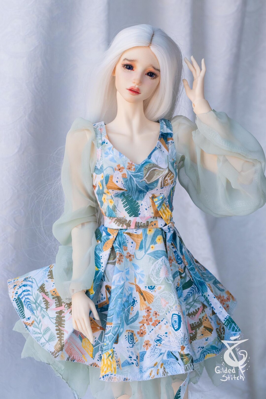 Moth Dress for BJD and Minatures - Etsy