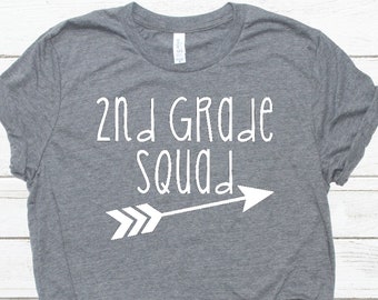 2nd grade shirt | Etsy