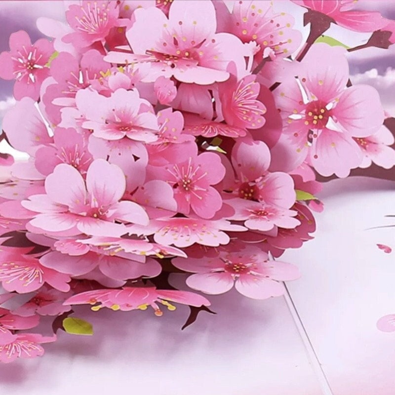 Cherry Blossom Cards - Etsy
