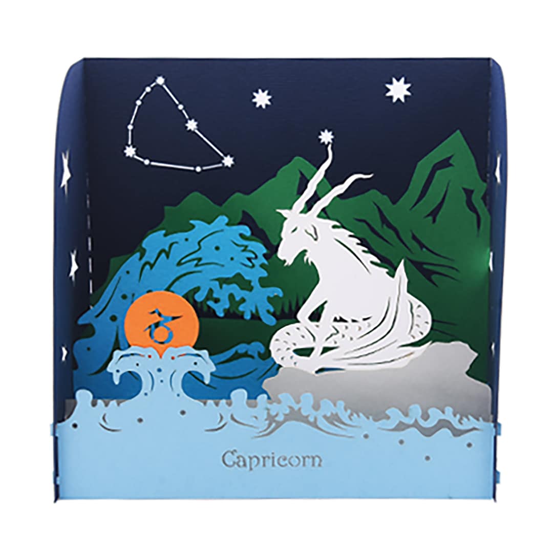 ALL 12 ZODIAC CARDS Bundle - Diorama Pop up Cards - 3D Astrology ...