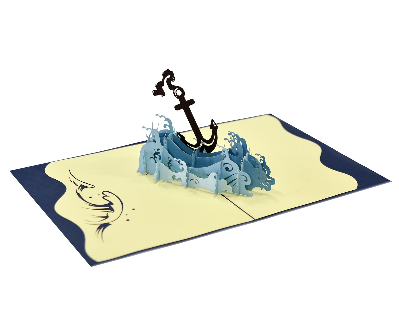 ANCHOR Pop up Card You're My Anchor Card 3D Appreciation Card Deep ...