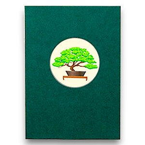 BONSAI PINE TREE Pop up Card - 3D Strength & Resilience Card ...