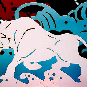 TAURUS BULL ZODIAC Pop up Card, Astrology Card, Zodiac Birthday Card ...